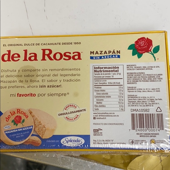de la rosa | Other | 3 Box Sugar Free Mazapn De La Rosa | Poshmark